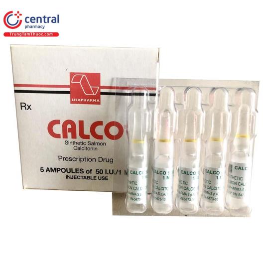Thuốc Calco 50IU- thuốc bổ sung Calci điều trị các bệnh về xương