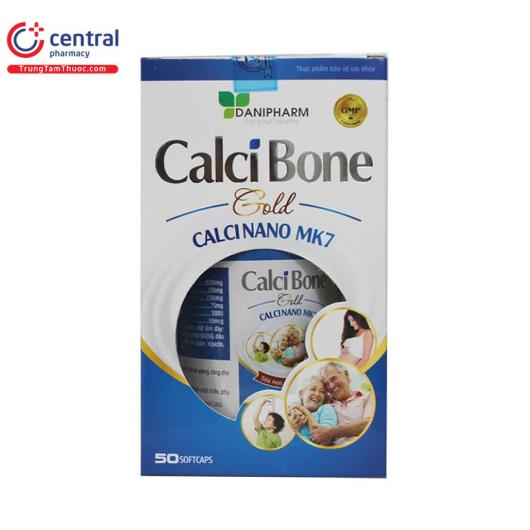 [CHÍNH HÃNG] Thuốc Calcibone Bone Gold - Viên uống bổ sung Calci