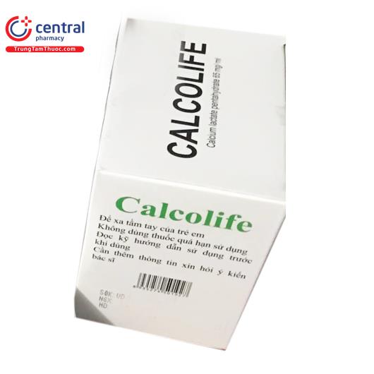 Thuốc Calcolife 65mg ống 10ml điều trị thiếu canxi, ngừa loãng xương