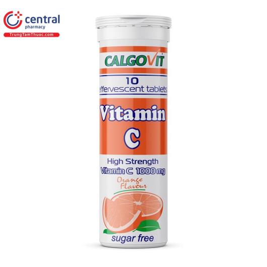 Viên sủi Calgovit Vitamin C: tác dụng, cách dùng, giá bán