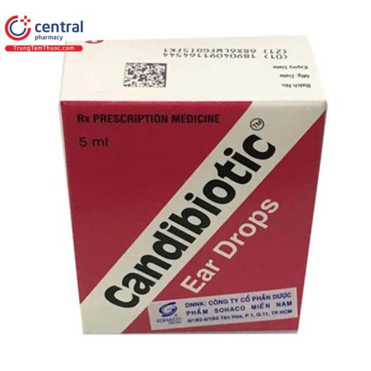 [CHÍNH HÃNG] Thuốc nhỏ tai Candibiotic - Trị viêm, ngứa, dị ứng ở tai