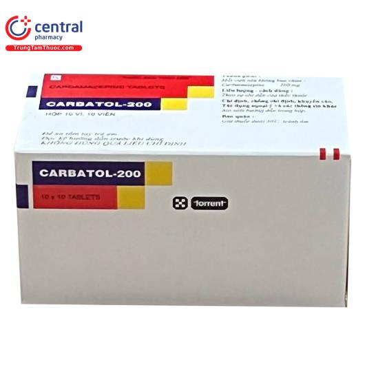 [CHÍNH HÃNG] Thuốc Carbatol-200 điều trị kích thích thần kinh quá mức