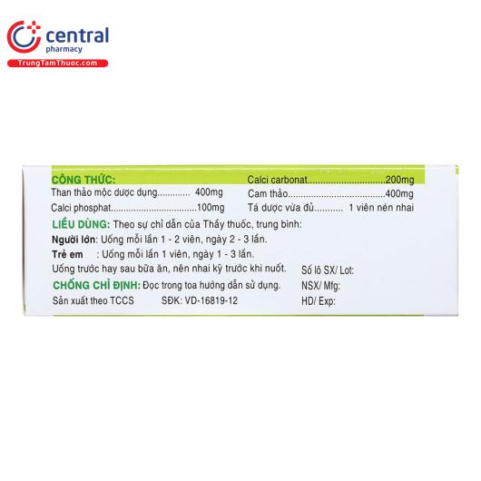 [CHÍNH HÃNG] Thuốc Carbogast Nadyphar - điều trị chứng bệnh dạ dày