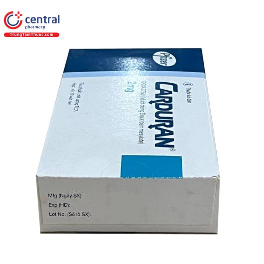 [CHÍNH HÃNG] Thuốc Carduran 2mg Pfizer điều trị tăng huyết áp