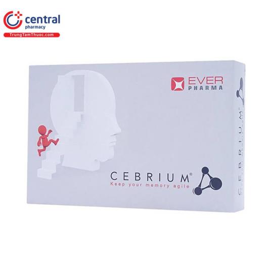 [CHÍNH HÃNG] Thuốc Cebrium: Hỗ trợ tăng cường hoạt động não bộ