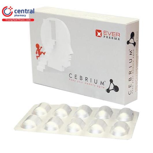 [CHÍNH HÃNG] Thuốc Cebrium: Hỗ trợ tăng cường hoạt động não bộ