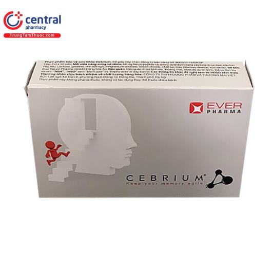 [CHÍNH HÃNG] Thuốc Cebrium: Hỗ trợ tăng cường hoạt động não bộ