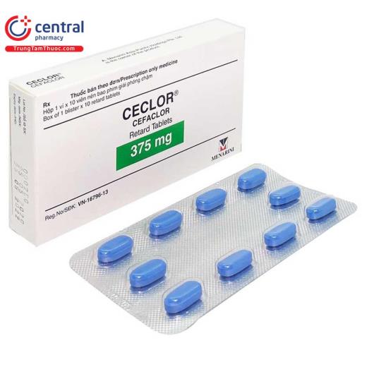 [CHÍNH HÃNG] Thuốc Ceclor 375mg: tác dụng, chống chỉ định, giá bán