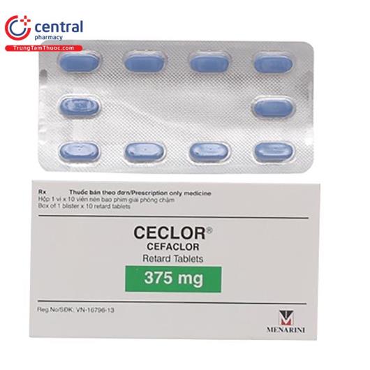 [CHÍNH HÃNG] Thuốc Ceclor 375mg: tác dụng, chống chỉ định, giá bán