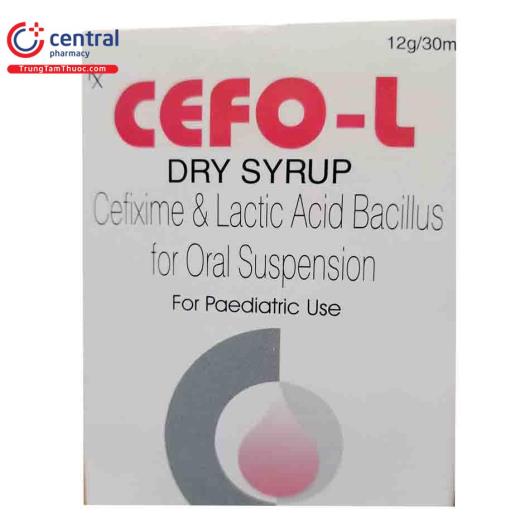 [CHÍNH HÃNG] Thuốc Cefo-L 12g/30ml điều trị nhiễm khuẩn