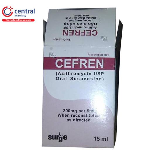 Thuốc Cefren 200mg/5ml: công dụng, cách sử dụng hiệu quả