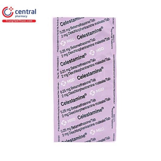 Thuốc Celestamine Tablet: Công dụng, liều dùng, chống chỉ định