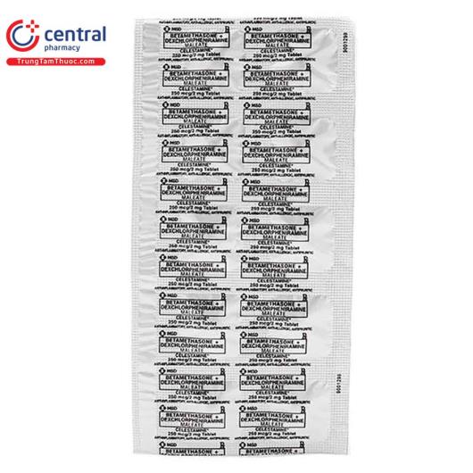 Thuốc Celestamine Tablet: Công dụng, liều dùng, chống chỉ định