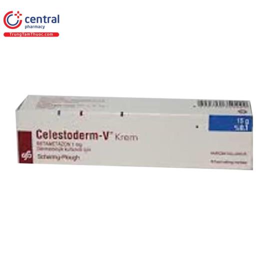 Thuốc Celestoderm-V Cream 15g - Thuốc trị chàm, vảy nến, viêm da