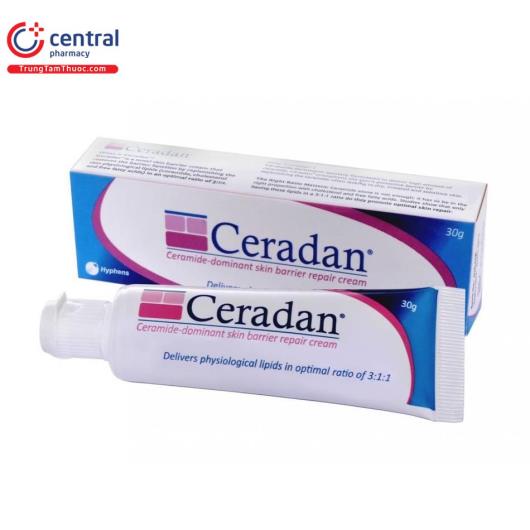 Kem dưỡng ẩm Ceradan 30g - Kem dưỡng ẩm cho da khô, da kích ứng