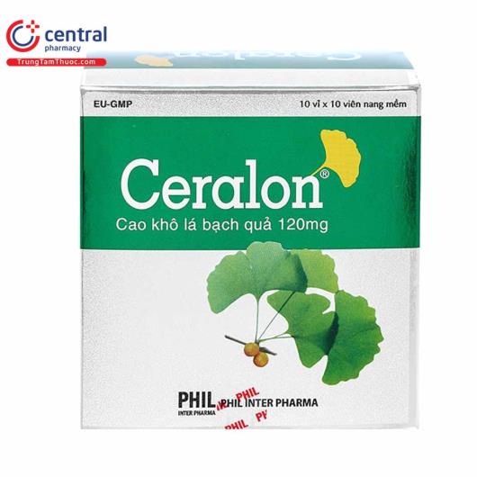 [CHÍNH HÃNG] Thuốc Ceralon - Tăng cường tuần hoàn máu não