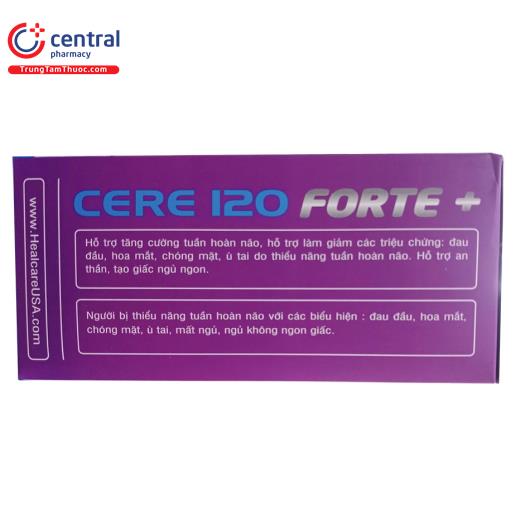 [CHÍNH HÃNG] Thuốc Cere 120 Forte+ cải thiện tuần hoàn não
