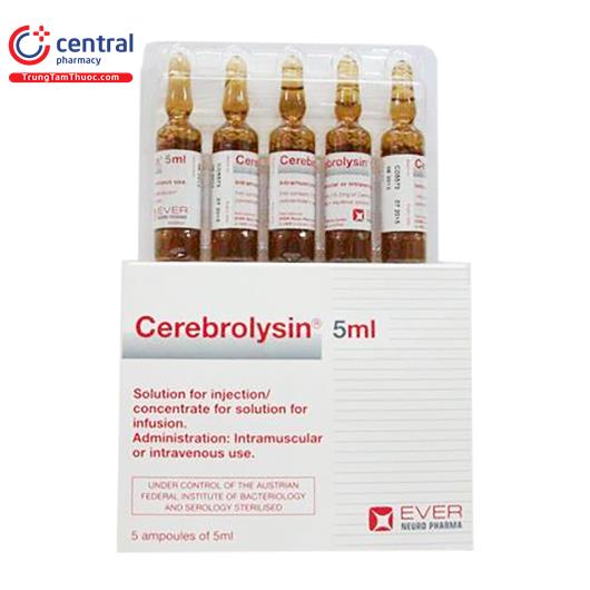 [CHÍNH HÃNG] Thuốc Cerebrolysin 5ml - điều trị rối loạn trí nhớ