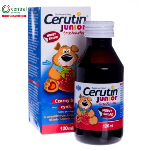 Thuốc Cerutin Junior Truskawa - Phục hồi sức khỏe, nâng cao đề kháng