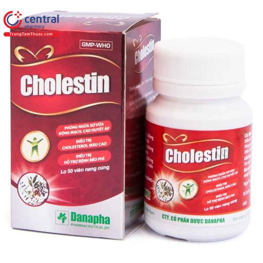 [CHÍNH HÃNG] Thuốc Cholestin Danapha điều trị mỡ máu hiệu quả