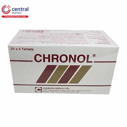 [CHÍNH HÃNG] Thuốc Chronol 500mg - thuốc cai rượu mạn tính