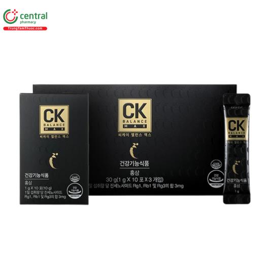 Thuốc CK Balance Max hỗ trợ tăng cường sức đề kháng, giảm mệt mỏi