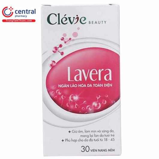 [CHÍNH HÃNG] Thuốc Clevie Lavera ngăn ngừa lão hóa, bổ sung Collagen