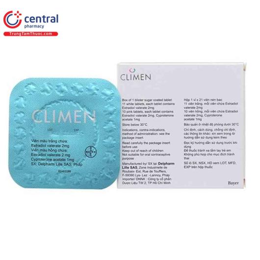 Thuốc tránh thai hàng ngày Climen: Cách dùng – liều dùng