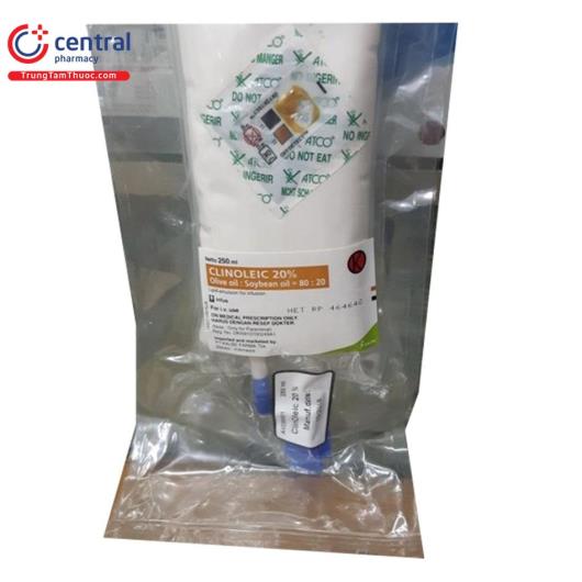 Thuốc Clinoleic 20% 250ml cung cấp dinh dưỡng, nâng cao sức khoẻ