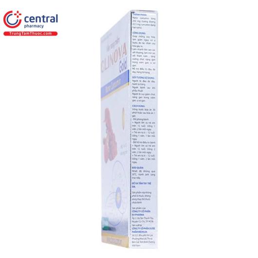 [CHÍNH HÃNG] Clinova Gold- hỗ trợ điều trị loét dạ dày-tá tràng