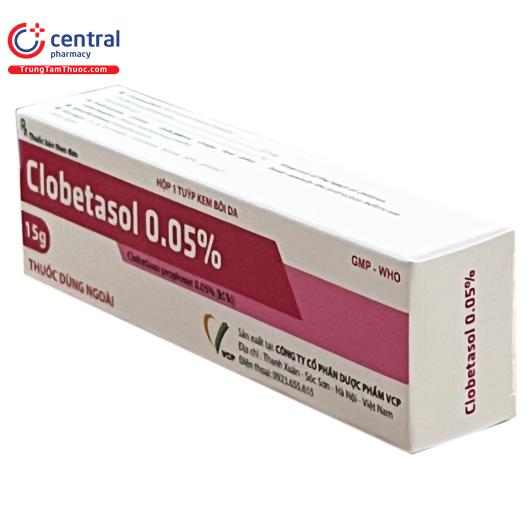 [CHÍNH HÃNG] Thuốc Clobetasol 0.05% VCP điều trị viêm da