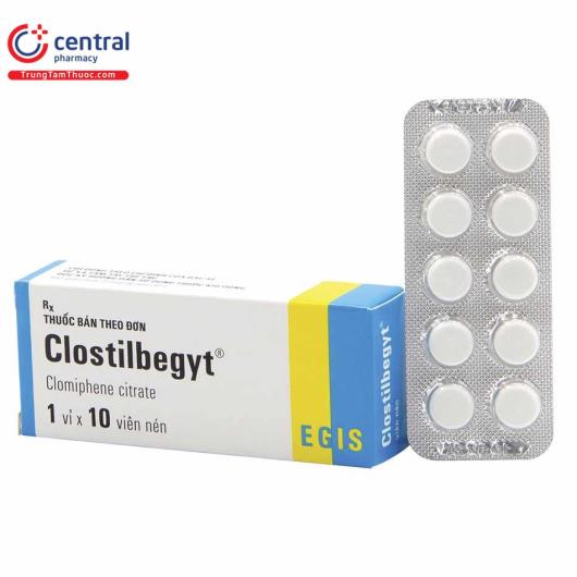 Thuốc Clostilbegyt 50mg : Cách dùng – liều dùng, lưu ý khi sử dụng