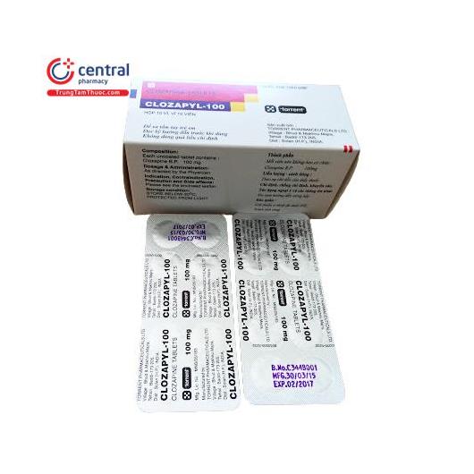 Thuốc Clozapyl-25 (Clozapine 25mg): Thuốc điều trị tâm thần phân liệt