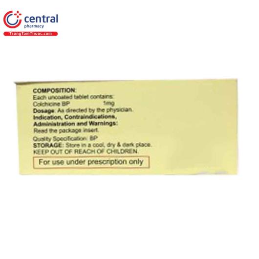 [CHÍNH HÃNG] Thuốc Cocilone (Hộp 10 viên) - Thuốc điều trị bệnh Gout