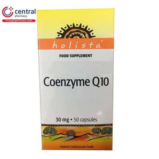 Thuốc Coenzyme Q10 30mg Holista: công dụng, cách dùng, lưu ý khi dùng