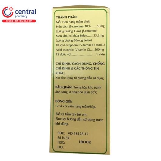 Thuốc Colaf tăng tuần hoàn não, chống lão hoá và tăng cường thị lực