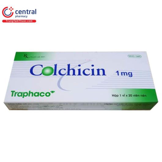 Thuốc Colchicin 1mg Traphaco - Giải pháp hiệu quả loại bỏ bệnh Gout