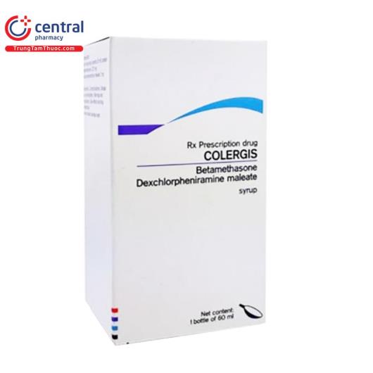 [CHÍNH HÃNG] Thuốc Colergis syrup điều trị viêm mũi dị ứng
