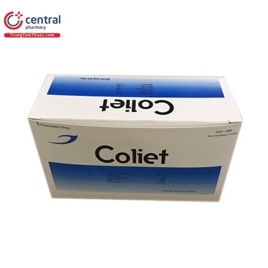 [CHÍNH HÃNG] Thuốc Coliet điều trị táo bón, làm rỗng đại tràng