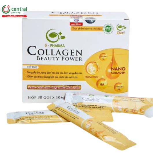 Collagen Beauty Power - Tăng độ ẩm, độ đàn hồi cho da, làm sáng đẹp da