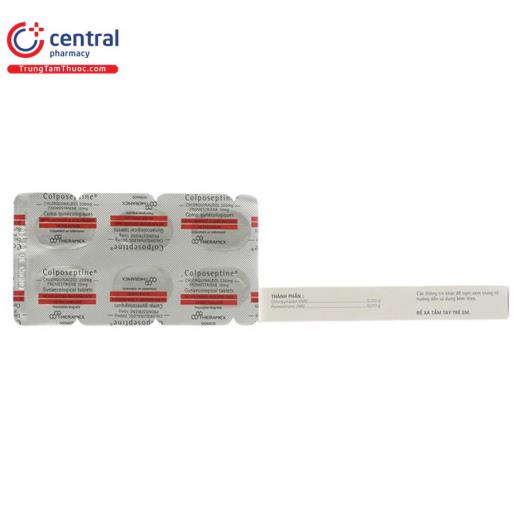 [CHÍNH HÃNG] Thuốc Colposeptine trị các bệnh huyết trắng