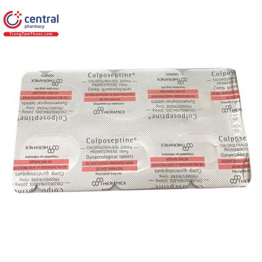 [CHÍNH HÃNG] Thuốc Colposeptine trị các bệnh huyết trắng