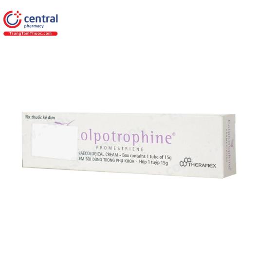 Thuốc bôi Colpotrophine 1% Cream trị các rối loạn do teo âm hộ