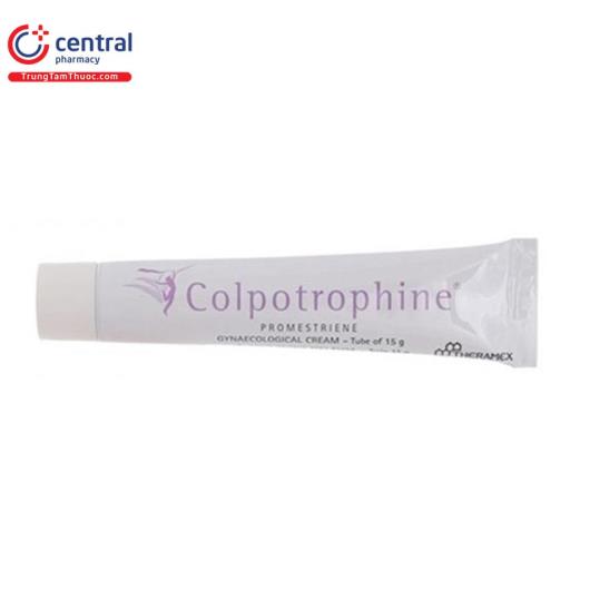 Thuốc bôi Colpotrophine 1% Cream trị các rối loạn do teo âm hộ