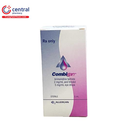 Thuốc Combigan: Cách dùng – liều dùng, lưu ý khi sử dụng