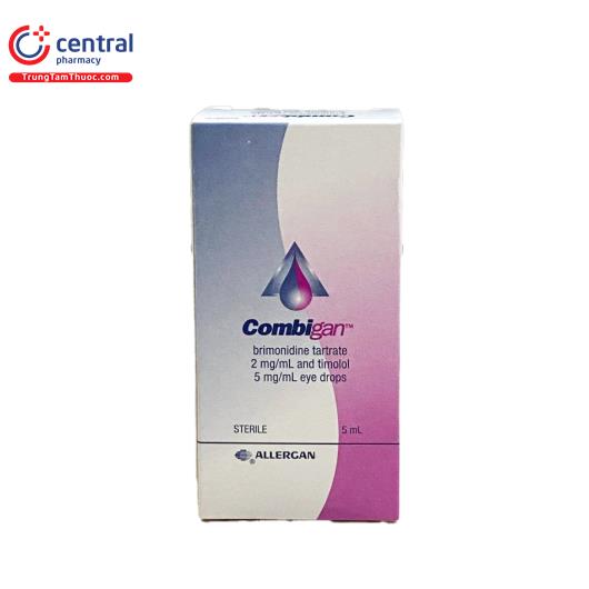 Thuốc Combigan: Cách dùng – liều dùng, lưu ý khi sử dụng