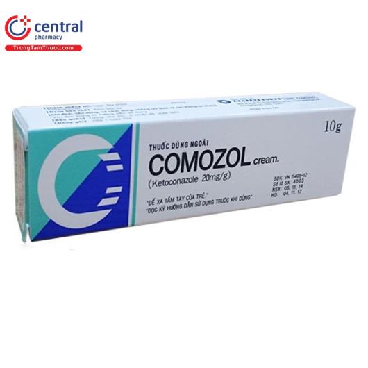 [CHÍNH HÃNG] Thuốc Comozol - tạm biệt hắc lào, lang ben, nấm da đầu