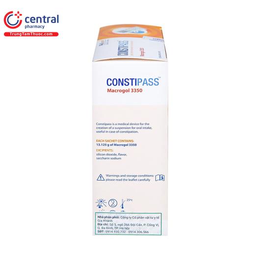 [CHÍNH HÃNG] Thuốc Constipass điều trị tình trạng táo bón