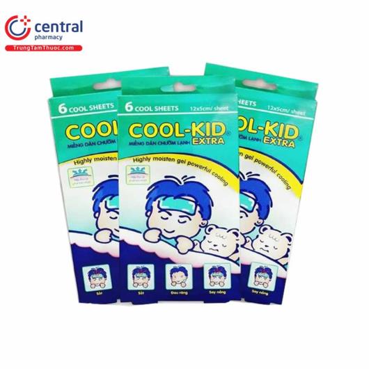 Miếng dán chườm lạnh COOL KID Extra: Cách dùng & lưu ý sử dụng