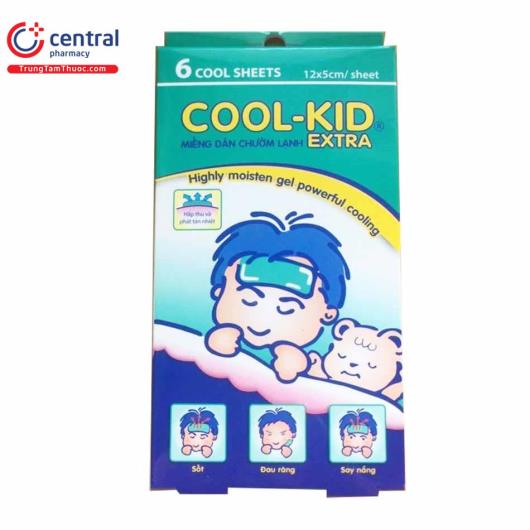 Miếng dán chườm lạnh COOL KID Extra: Cách dùng & lưu ý sử dụng